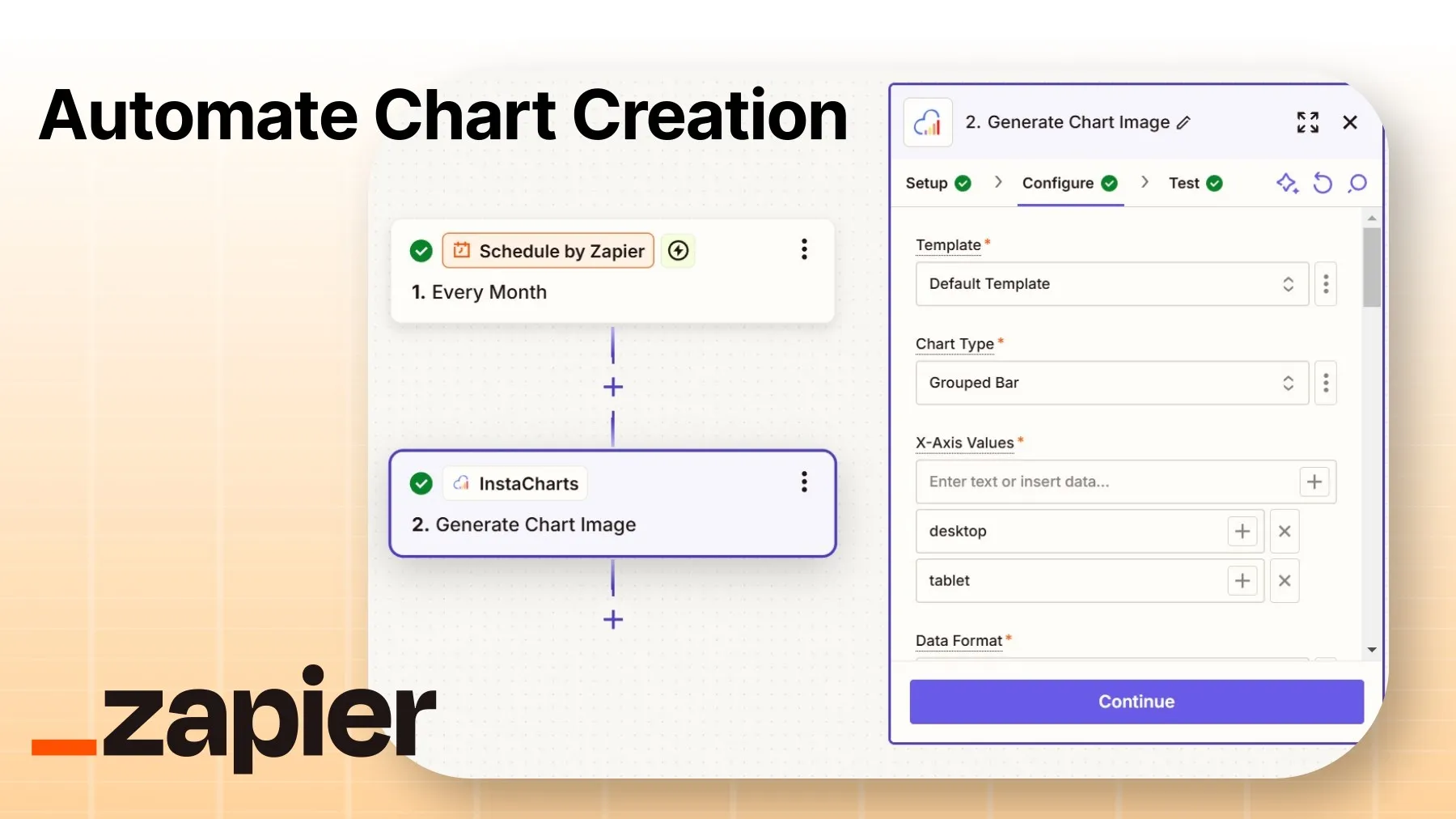 How to automate chart creation with Zapier — InstaCharts How to automate chart creation with Zapier — InstaCharts