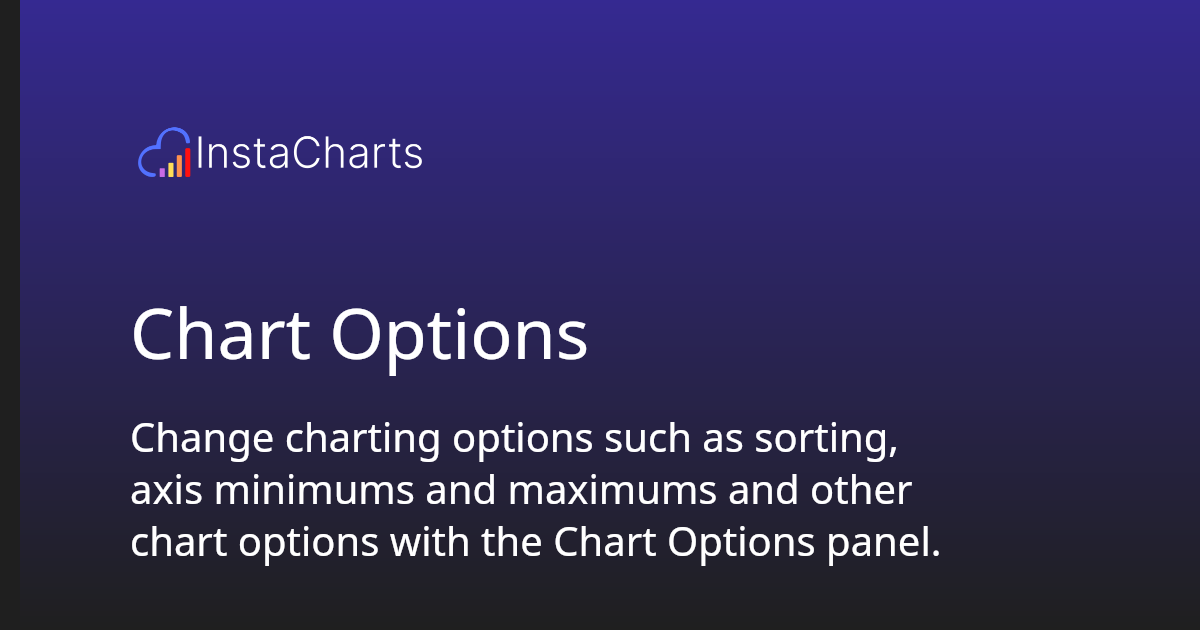 Chart Options | InstaCharts